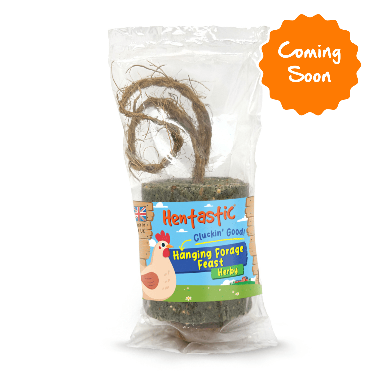 Hentastic Hanging Forage Feast - Herby | Treat for Chickens – Natures Grub
